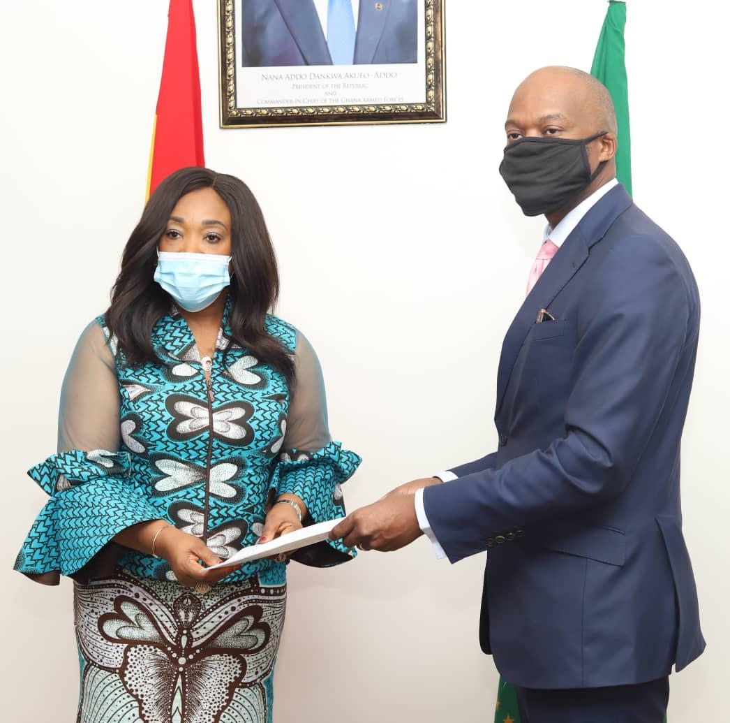 Foreign Minister receives credentials of AfCFTA Secretary-General | GBC ...