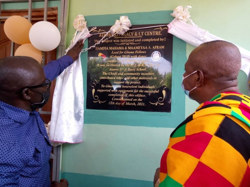 First ICT Lab in Akatsi North commissioned at Atanve Basic School
