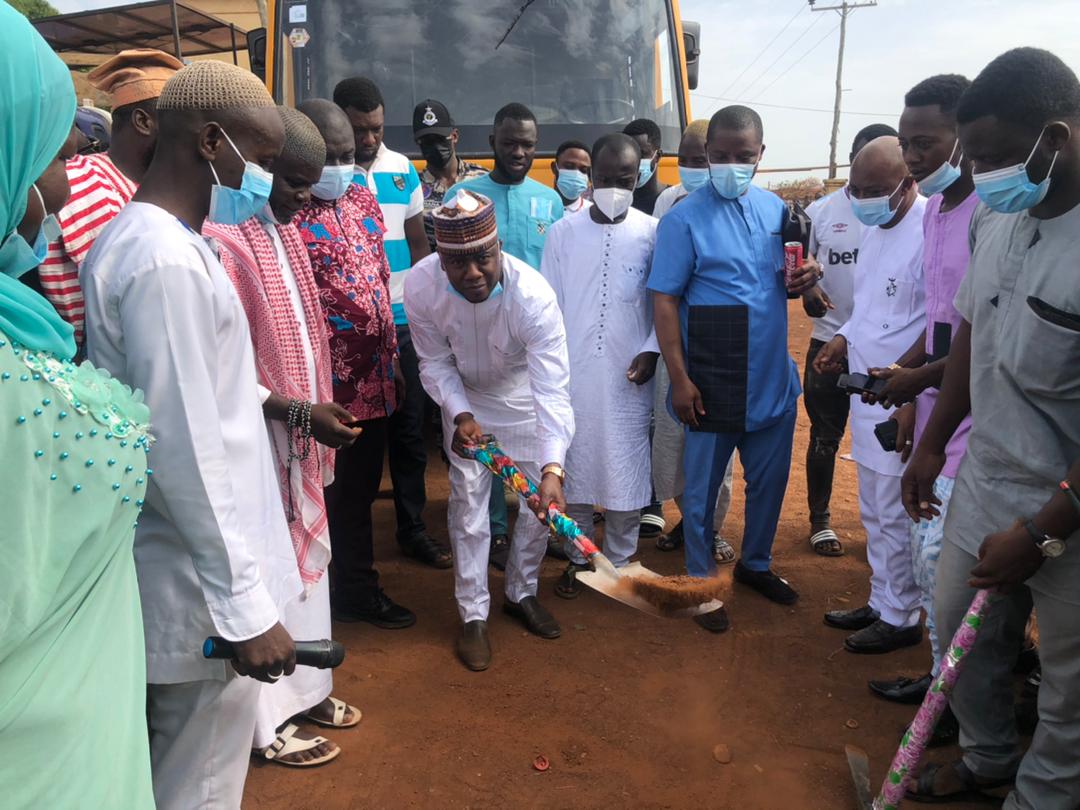 Yendi MP cuts sod for 100 boreholes, Clinic, School Complex