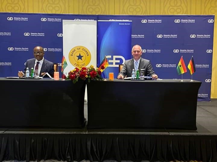 Bank of Ghana partners Giesecke+Devrient to pilot e-Cedi