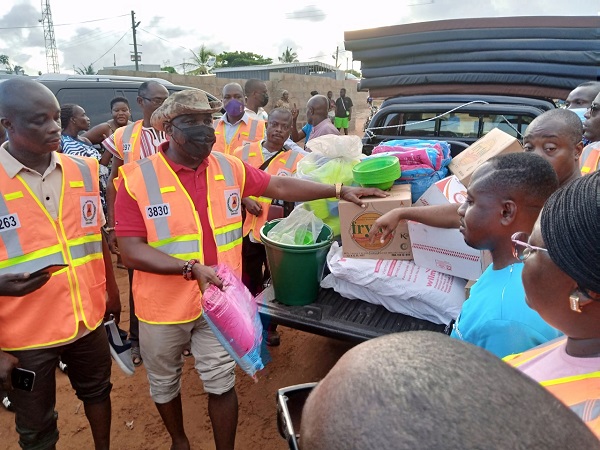 Volta Region: NADMO deploys relief items to affected persons in Coastal ...