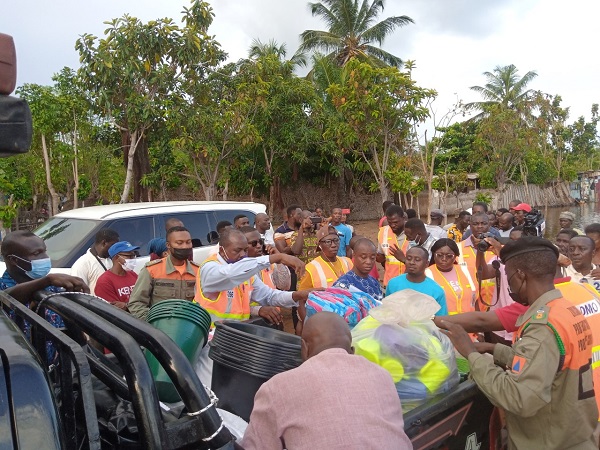 Volta Region: NADMO deploys relief items to affected persons in Coastal ...