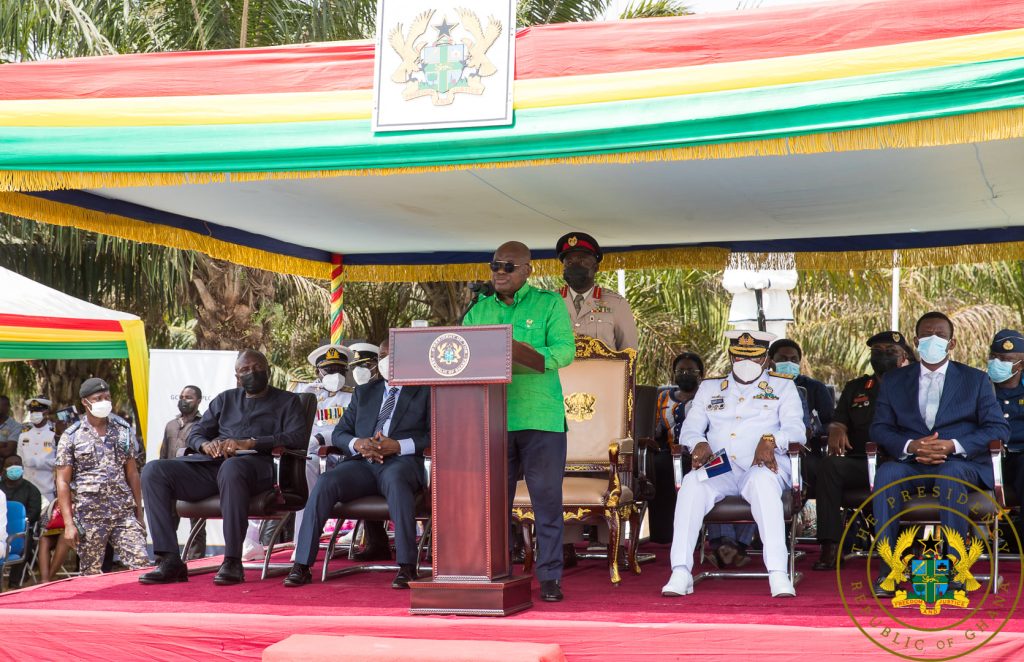 President Akufo-Addo commissions naval patrol vessels