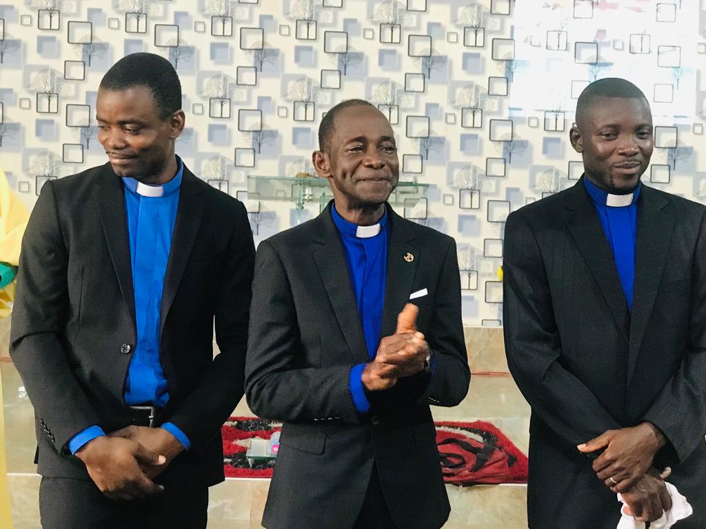 GBC Staff, Samuel Kojo Acquency with Volta Star Radio ordained Reverend ...