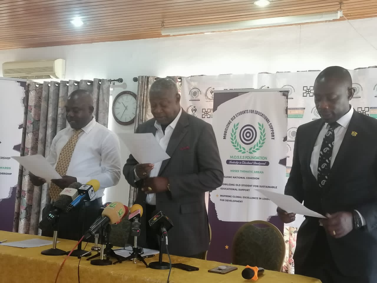 MOSES Foundation Ghana birthed: 5-Member Board inaugurated Chaired by ...