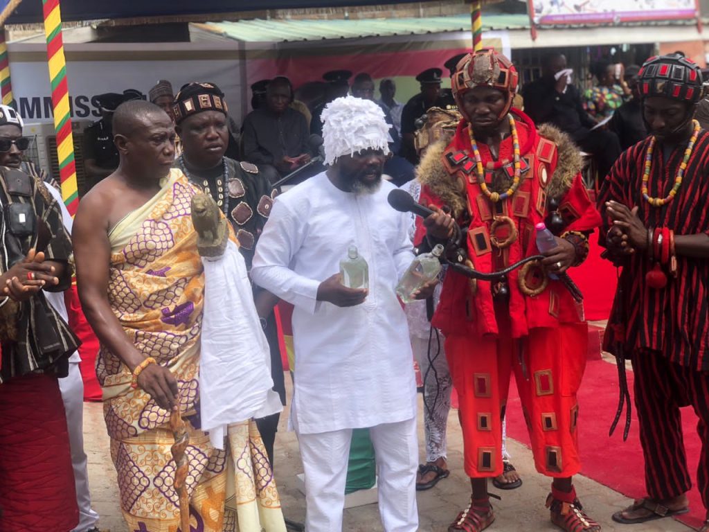 Lord Commey builds Police station at Shukura - Republic Online