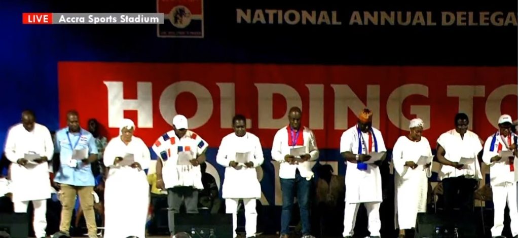 NPP Delegates Conference: Full List of Results