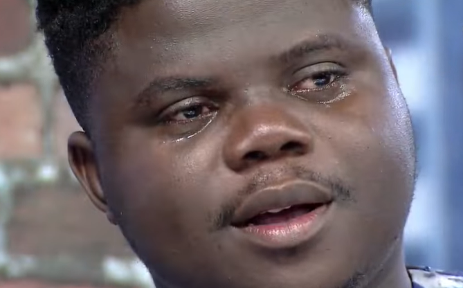 Wode Maya breaks down in tears on TV