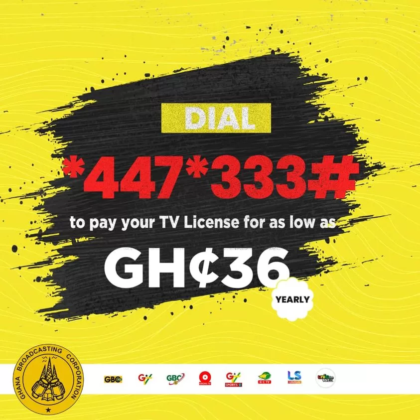 Accra: GBC launches short code for payment of TV license fee