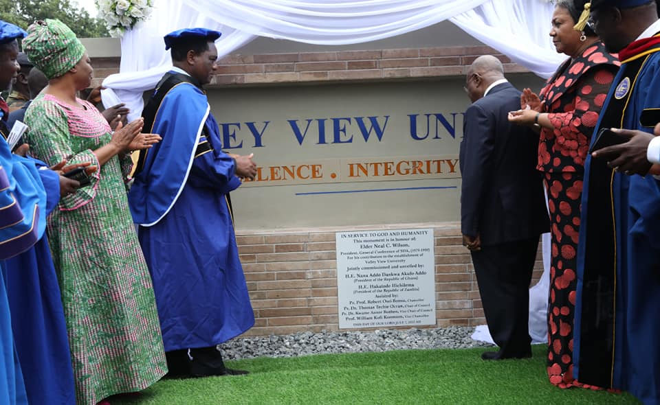 Valley View University honours Ex-President Kufuor, Nana Konadu, Akosua ...