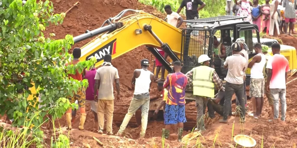 Bodies of two illegal miners trapped in mining pit retrieved
