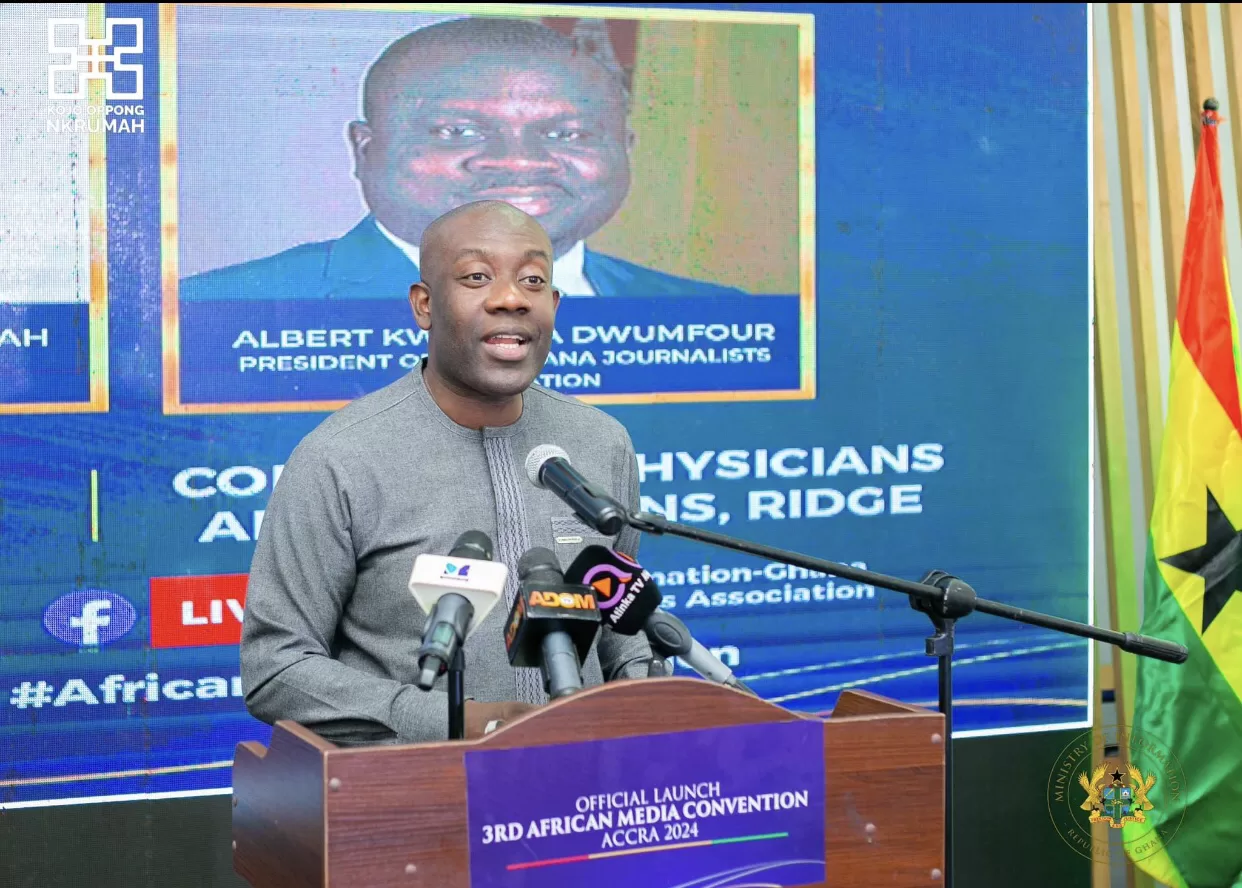 We can change the African narrative – Kojo Oppong Nkrumah to Journalists – GBC Ghana Online