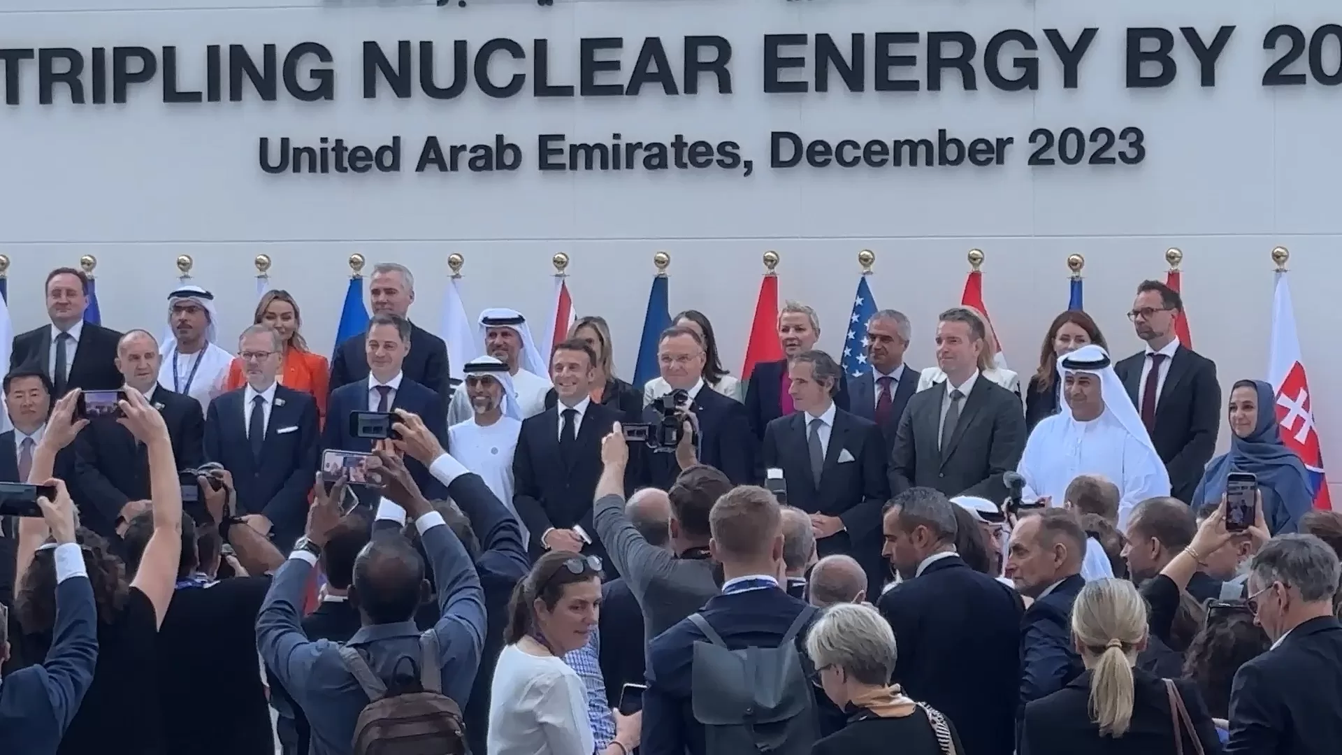 22 countries declare to triple nuclear energy capacity by 2050 at COP28