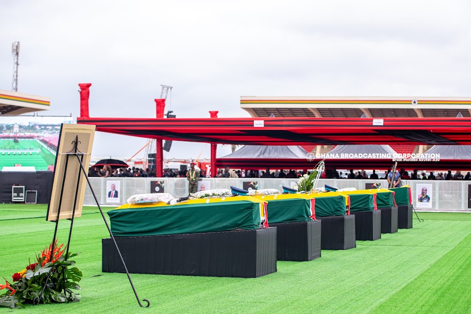 Photos: Six victims of helicopter crash laid to rest - Prime News Ghana