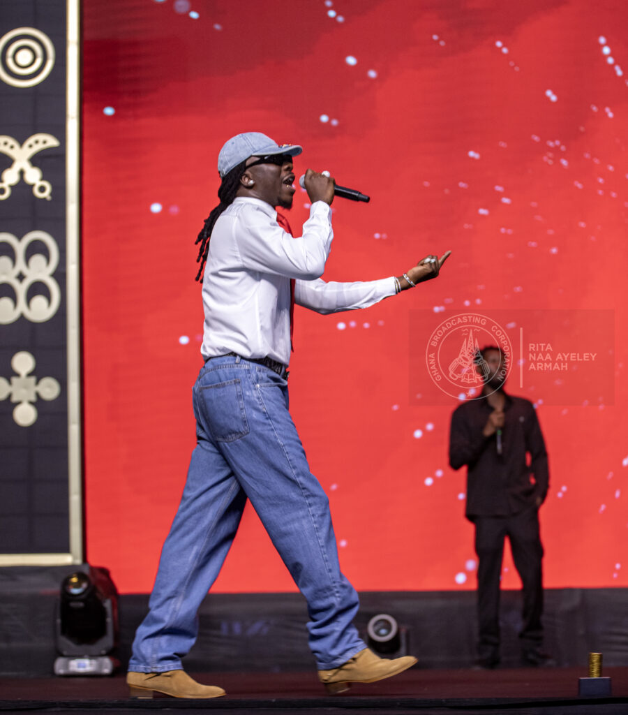 In Pictures: Stonebwoy's performance at the 2025 SWAG Awards night